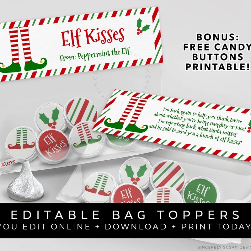 Elf Kisses - Etsy
