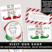 CUSTOMIZABLE Christmas DIY Cookie Decorating Kit Instructions Printable ...