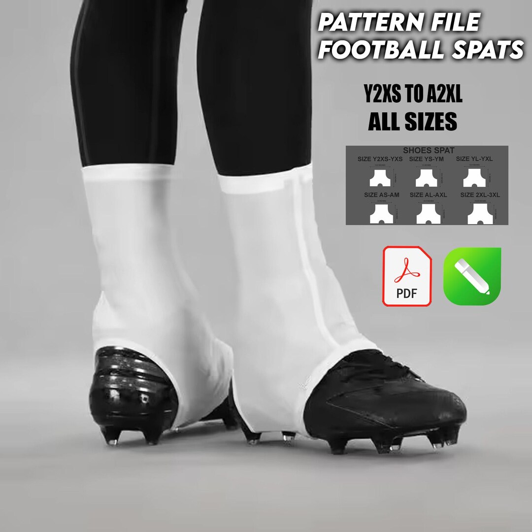 Football Spats Sewing Pdf Pattern,pdf Sewing Pattern,digital Pattern ...