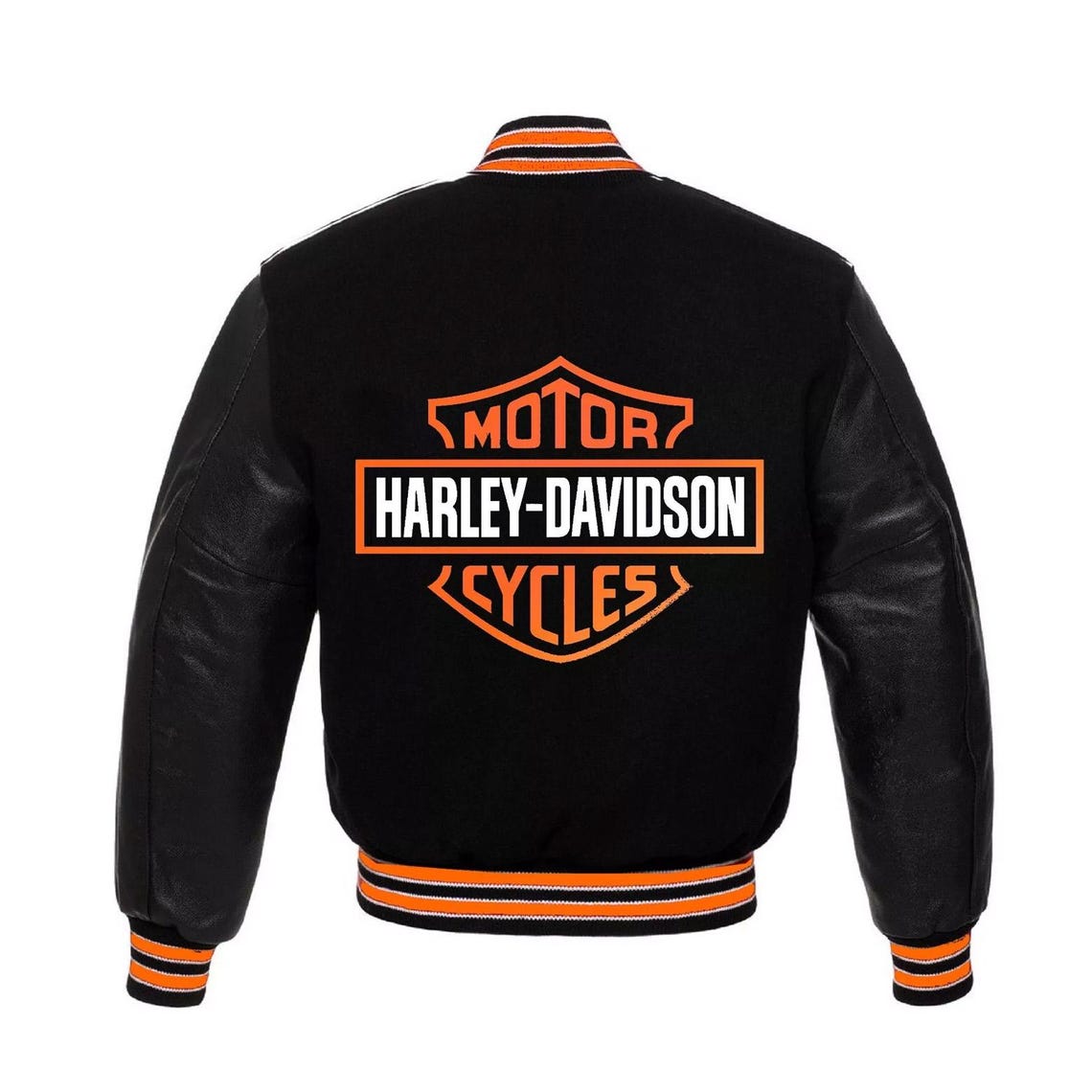 Harley Davidson Varsity Jacket AS AM L XL 2XL 3XL - Etsy