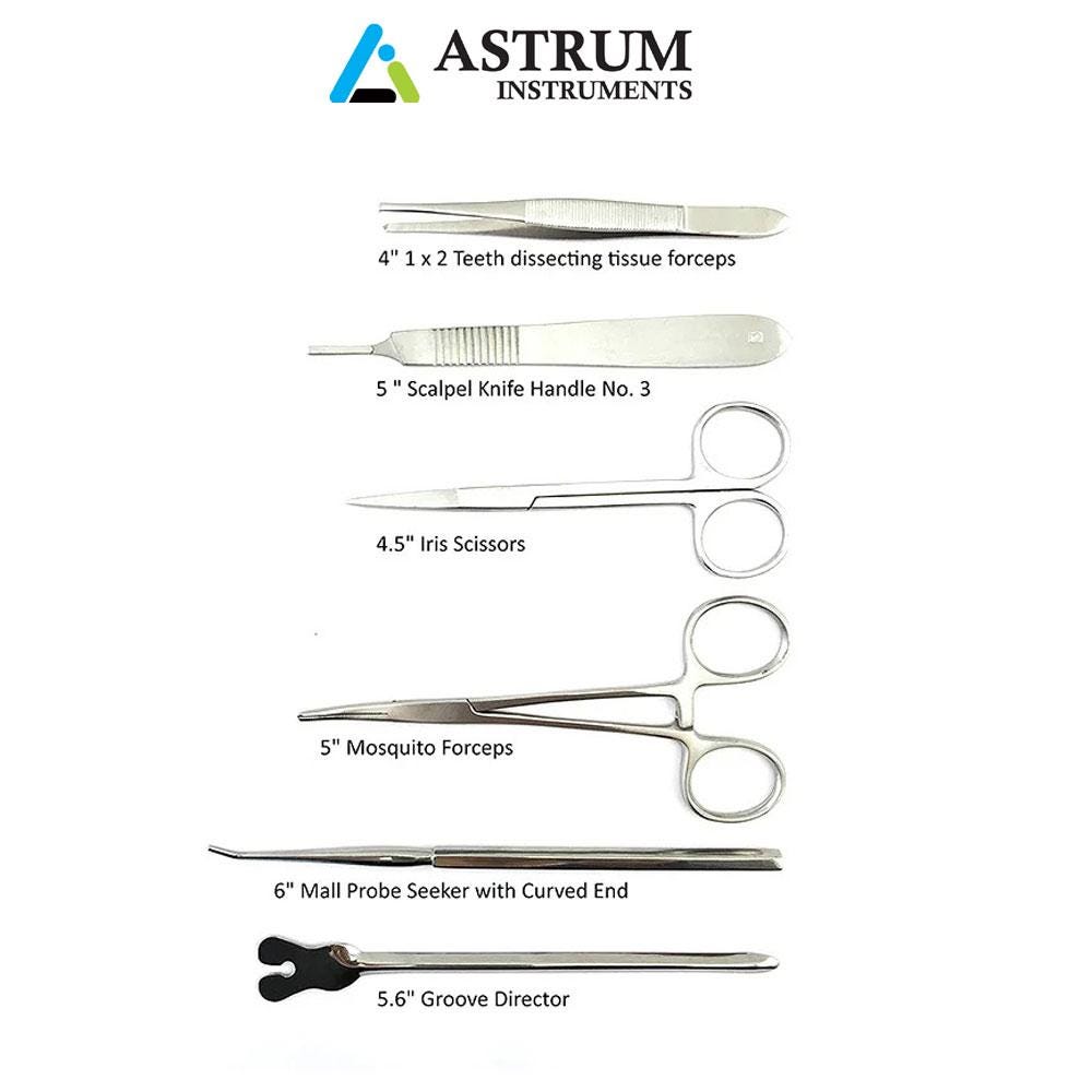 15 Pcs Surgical Suture Practice Kit for Students Training Reusable ...