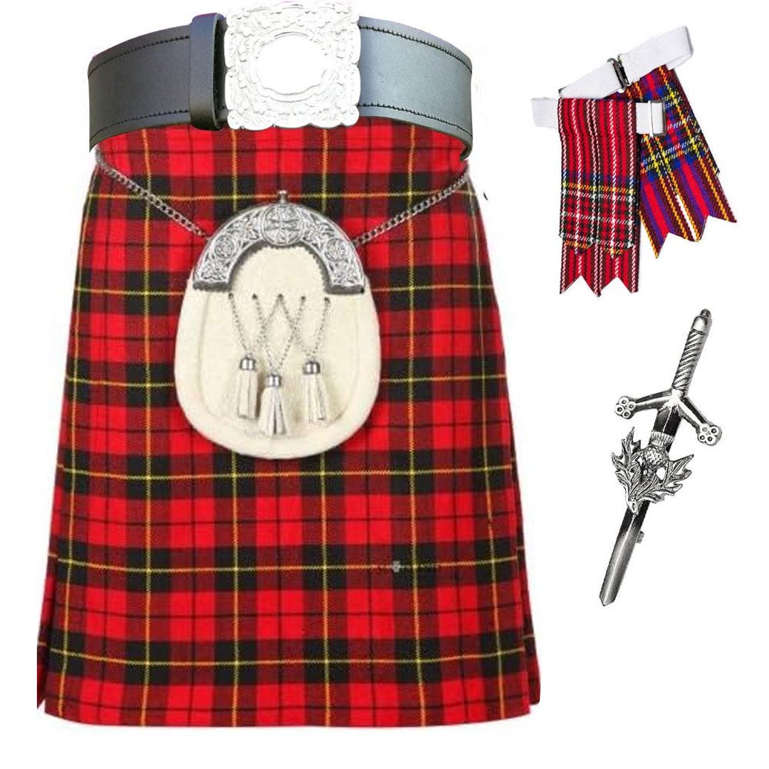 Scottish Tartan Utility Kilts Traditional Utility Kilts for Men Casual ...