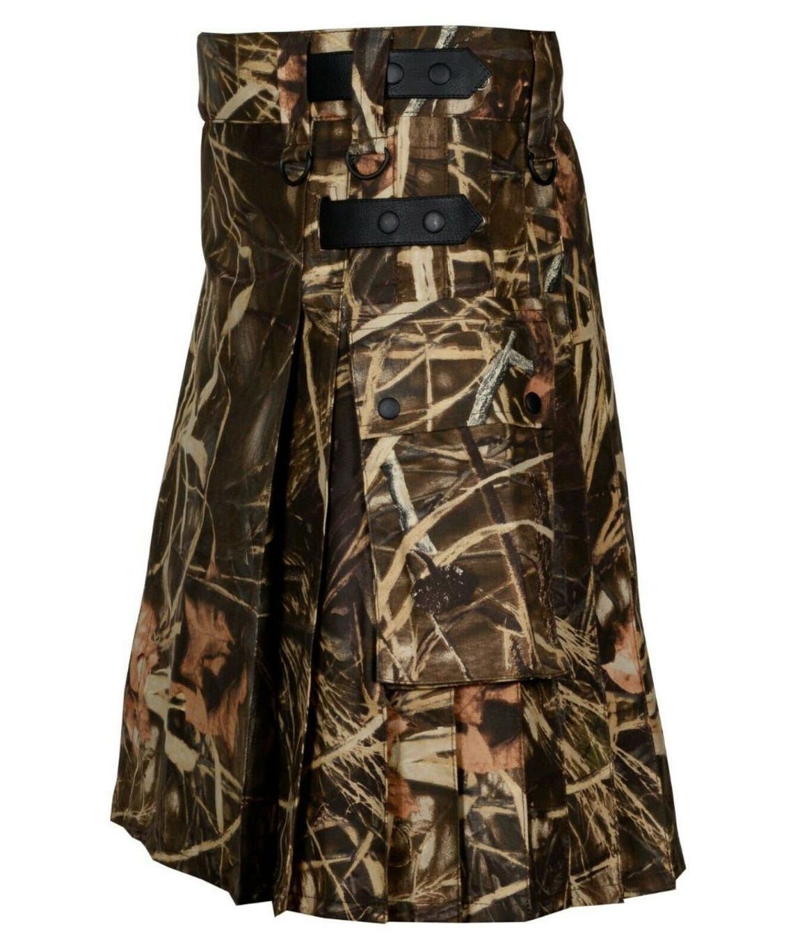 Men's Cotton Utility Kilt Tactical Kilt Custom Military Kilt Highland ...