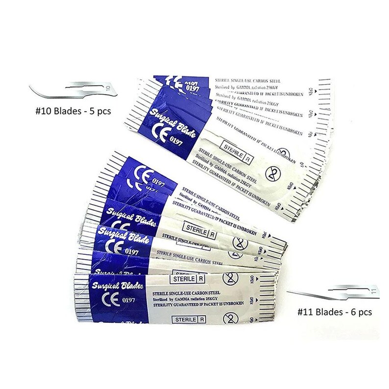 15 Pcs Surgical Suture Practice Kit for Students Training Reusable ...