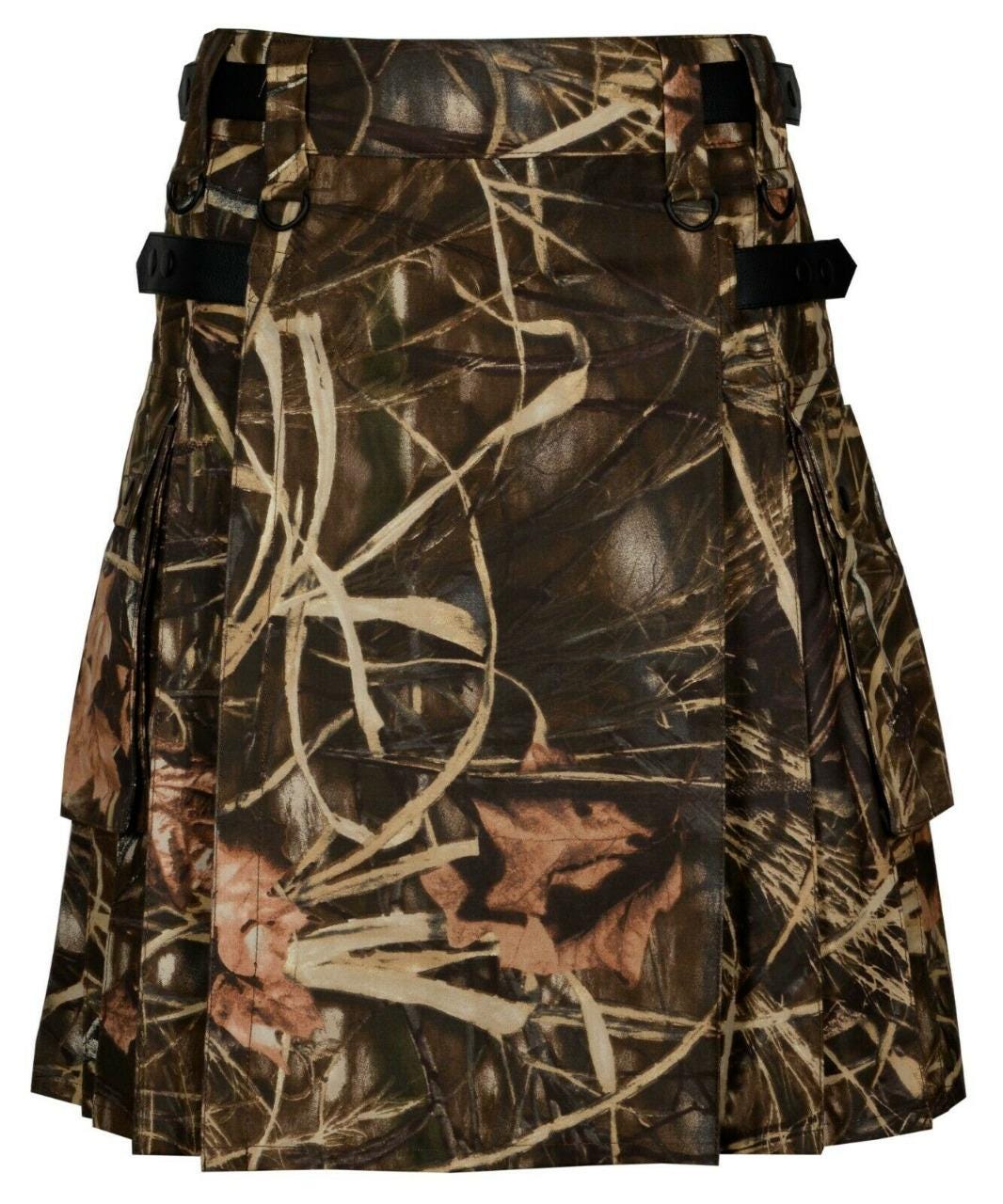 Men's Cotton Utility Kilt Tactical Kilt Custom Military Kilt Highland ...
