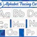 Alphabet Tracing Cards: Preschool ABC Letter Worksheets (digital ...