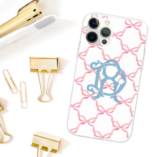Monogrammed Phone Case - Etsy