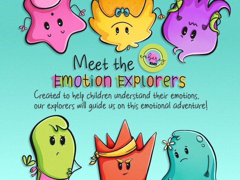 Emotional Regulation for Kids - Printable Emotional Awareness ...