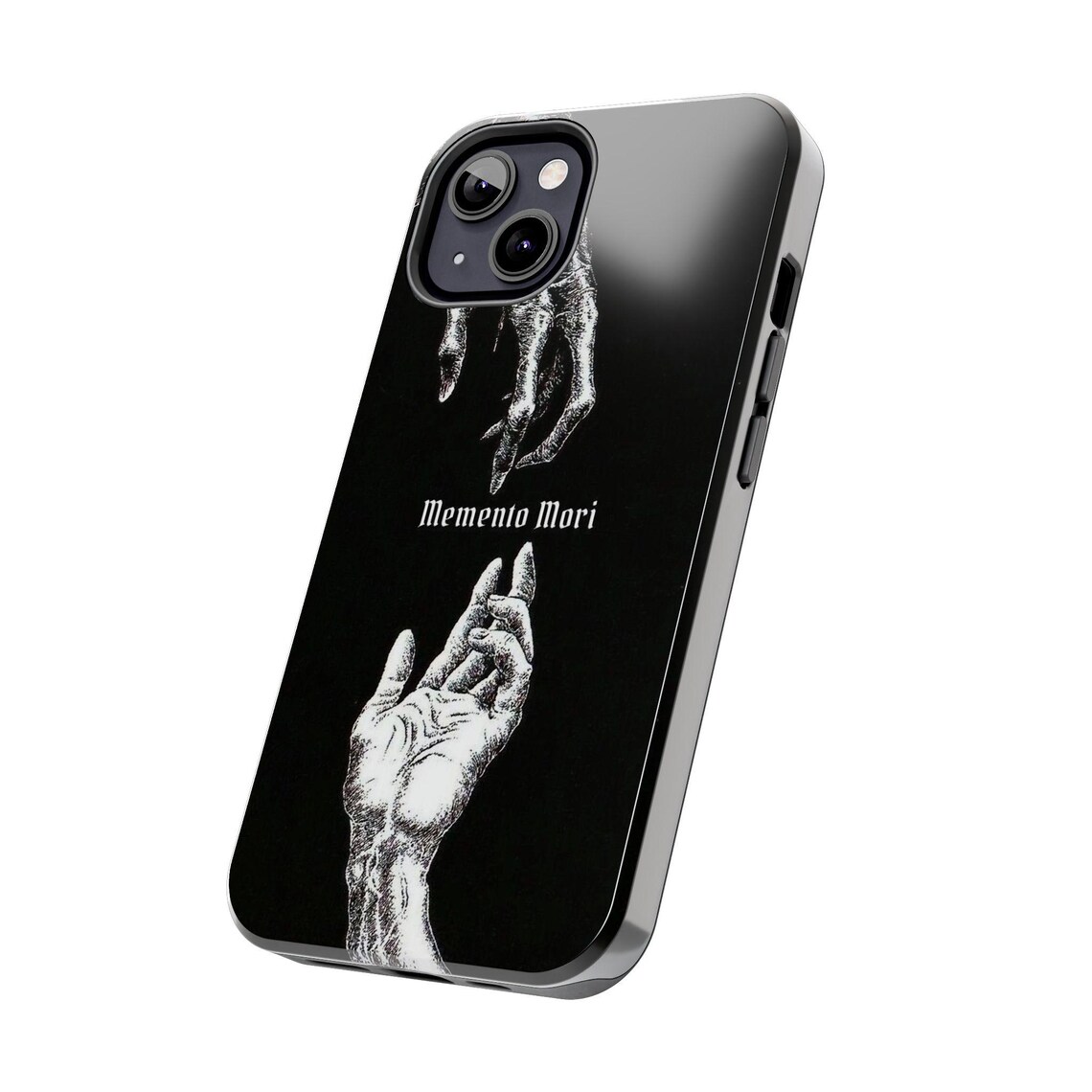 Memento Mori Phone Case - Dark Aesthetic Gift for Goth Lovers, Unique ...
