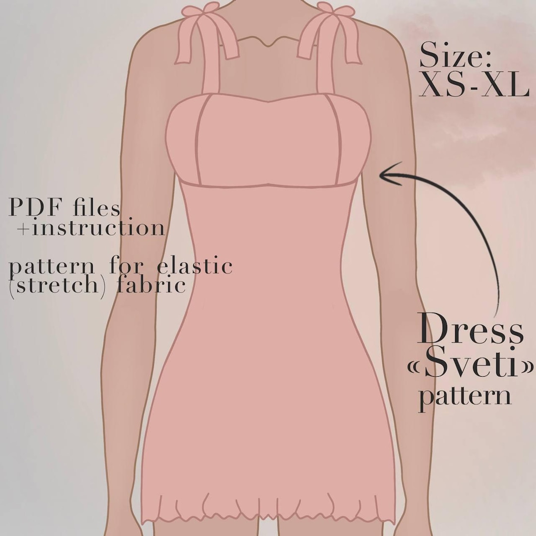 Dress Sewing Pattern | Pattern for Women | Casual Sewing Pattern | PDF ...
