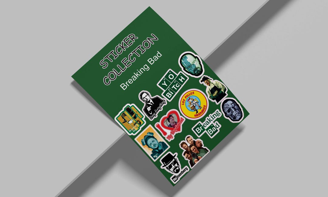 Breaking Bad Printable Stickers DIGITAL File - Etsy