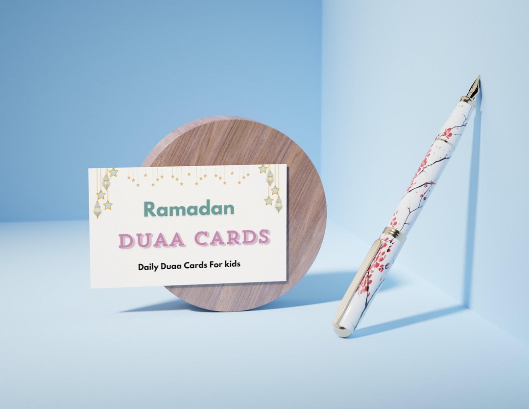 Ramadan Digital Cards, Daily Duaa Digital Cards, 30 Duaa for 30 Days ...