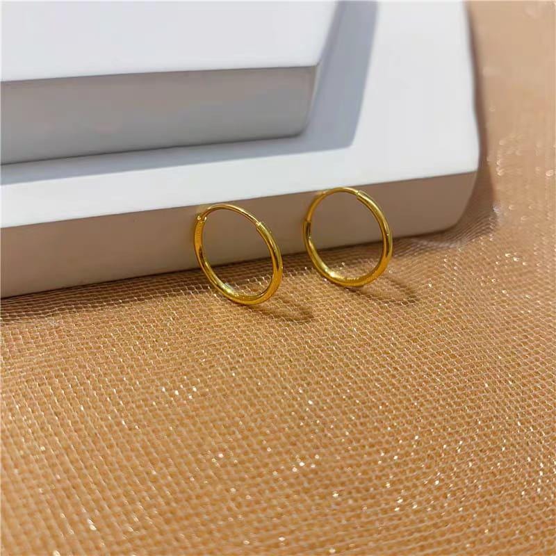 24k Gold Earrings - Etsy