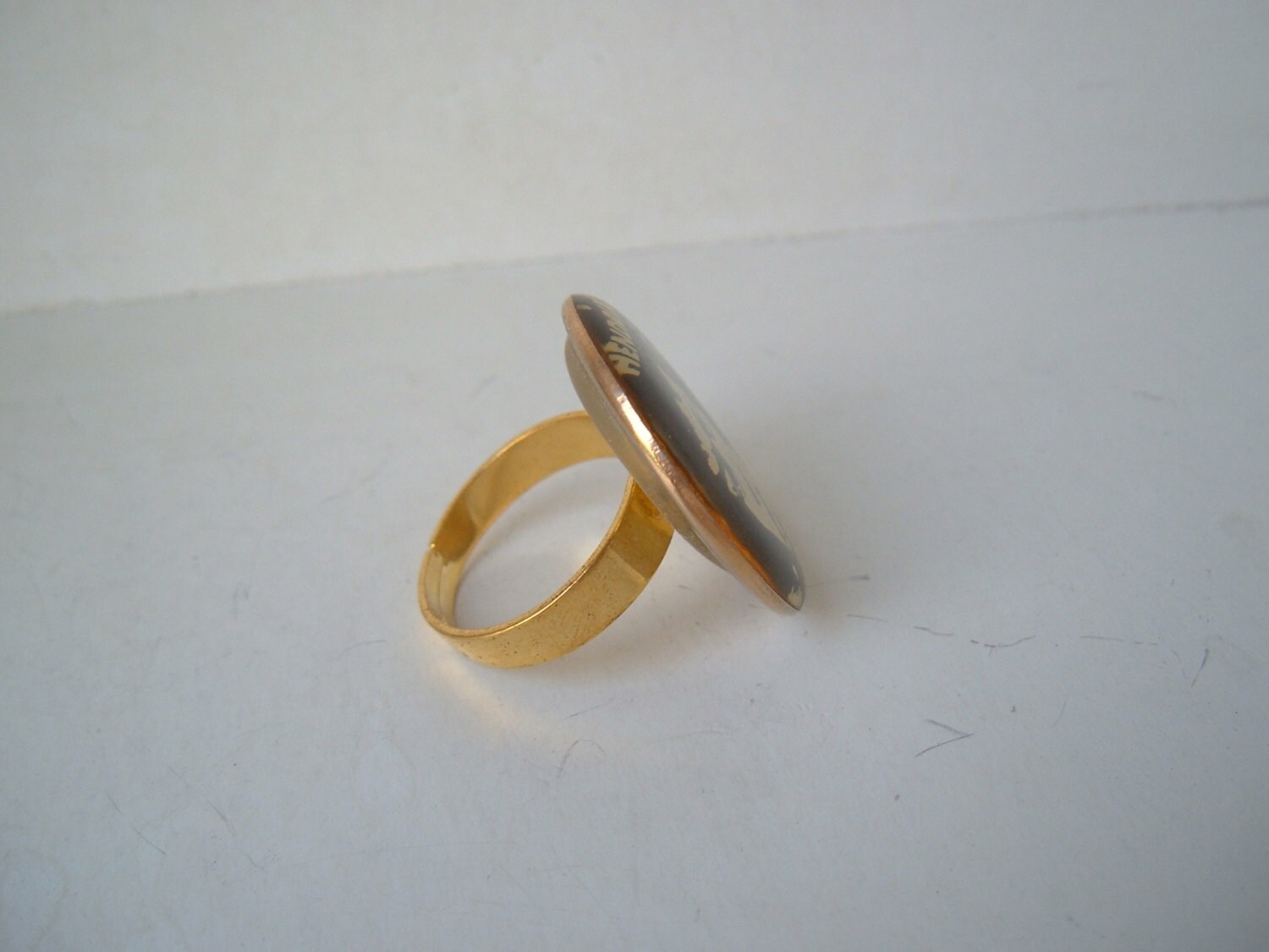 Jimi Hendrix Recycled Reclaimed Ring Vintage Repurposed | Etsy