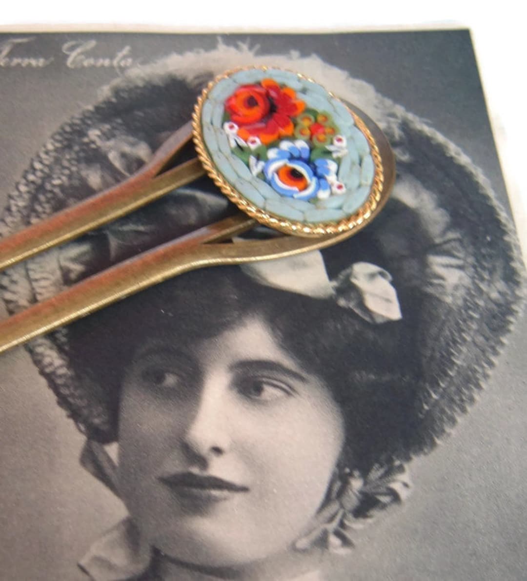 Bridal Prom Pageant ,hair Pick Hair Accessories, Upcycled Vintage ...