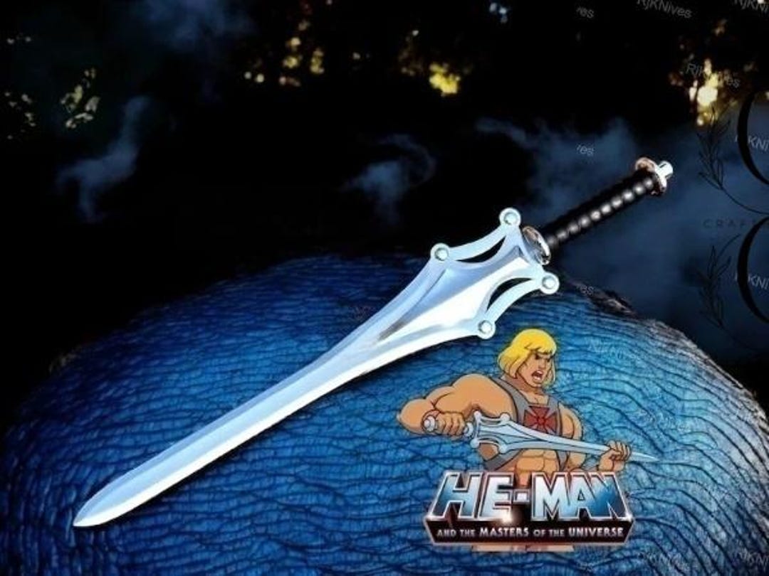 He-man Inspired Power Sword, Handmade Gift Master Sword of King ...