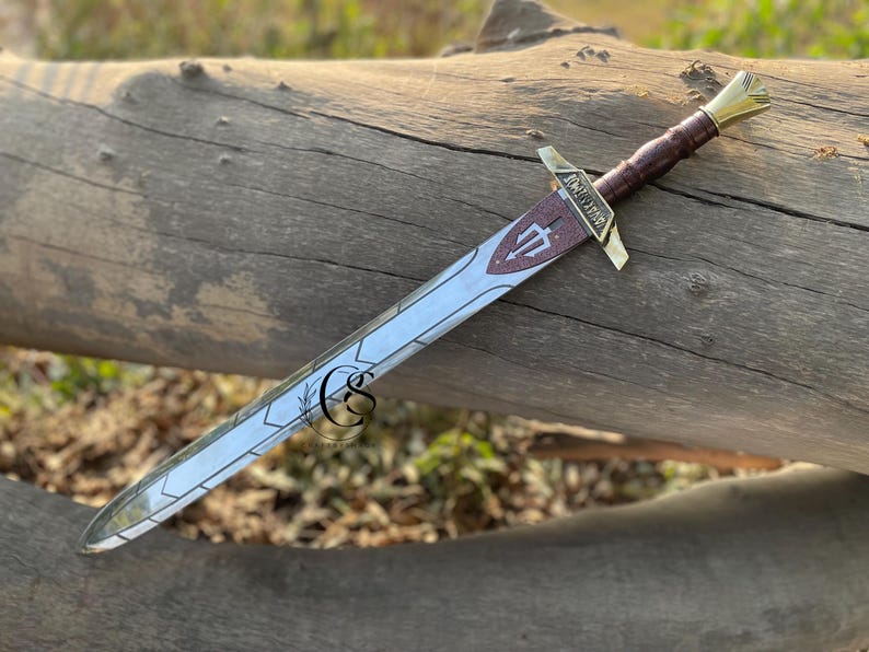 Percy Jackson and the Olympians Sword, Riptide Anaklusmos Sword With ...