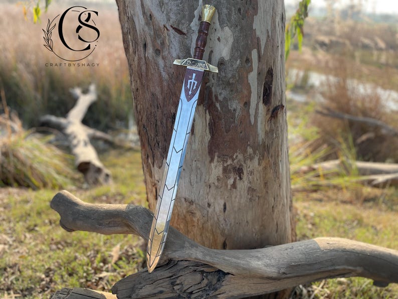 Percy Jackson and the Olympians Sword, Riptide Anaklusmos Sword With ...