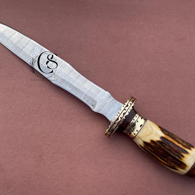Damascus Dagger - Etsy