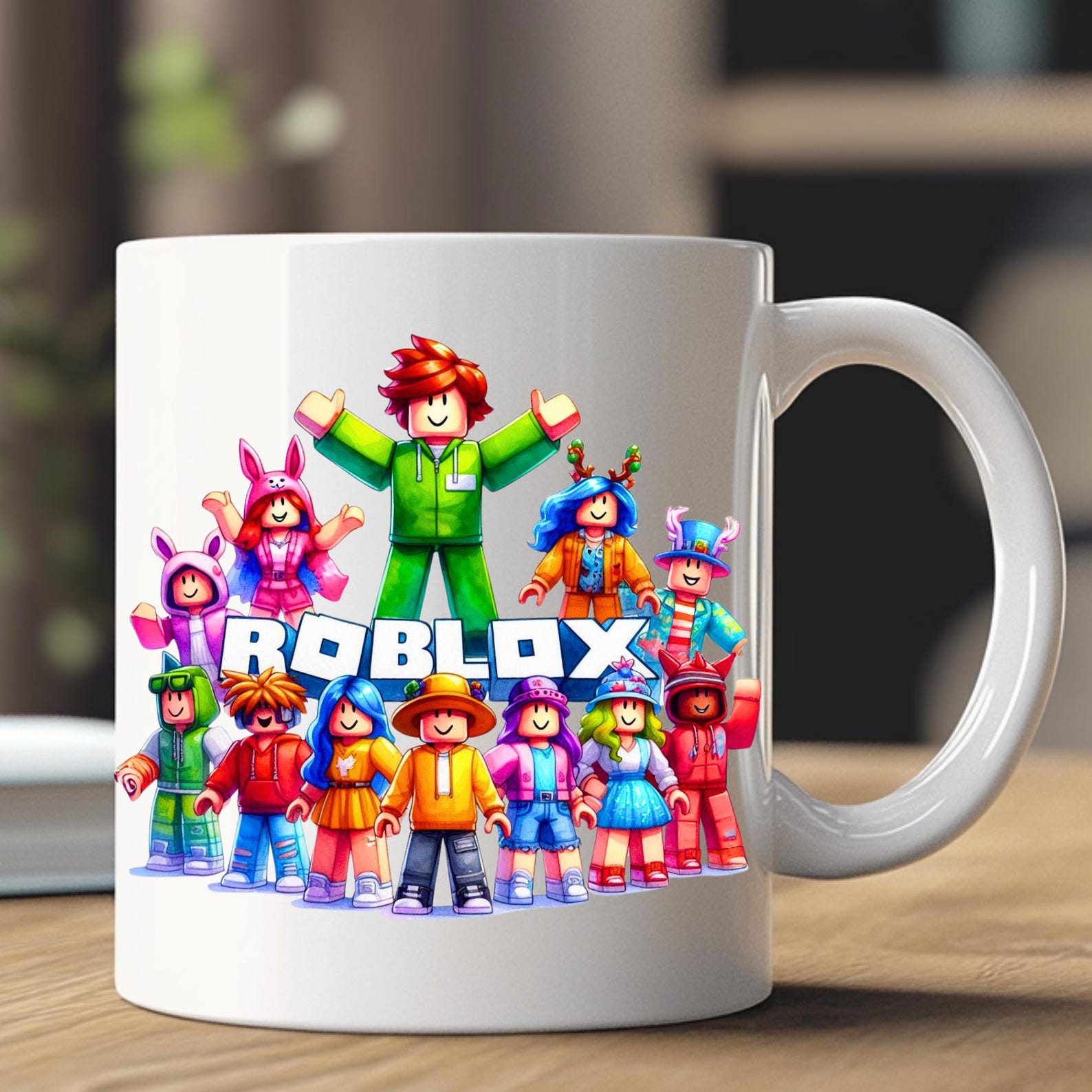 Gaming Character PNG Clipart: Roblox Sublimation Design (digital ...