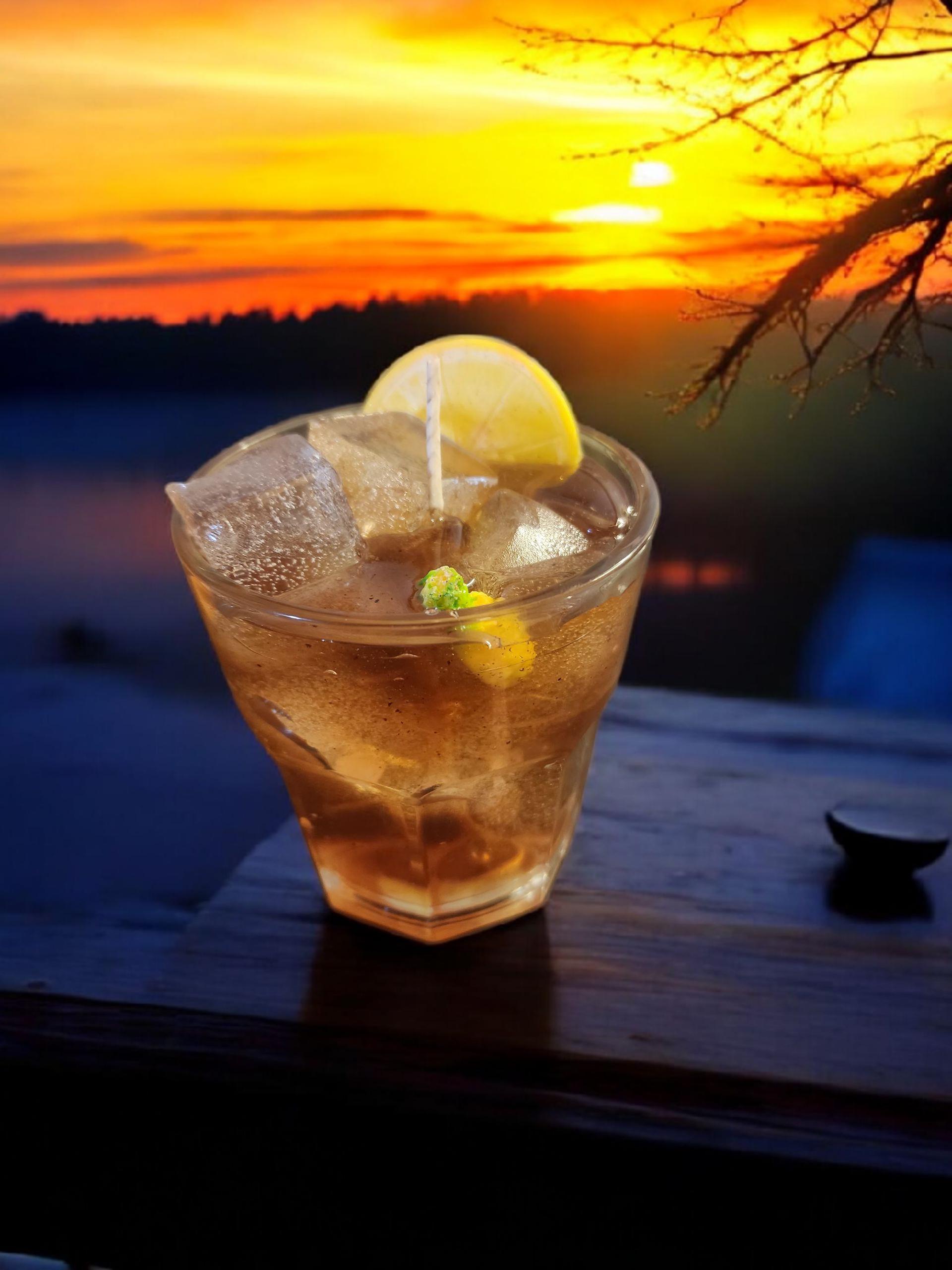 Vodka and Cola Candle – Realistic Drink Candle With Lemon Slice and Ice ...