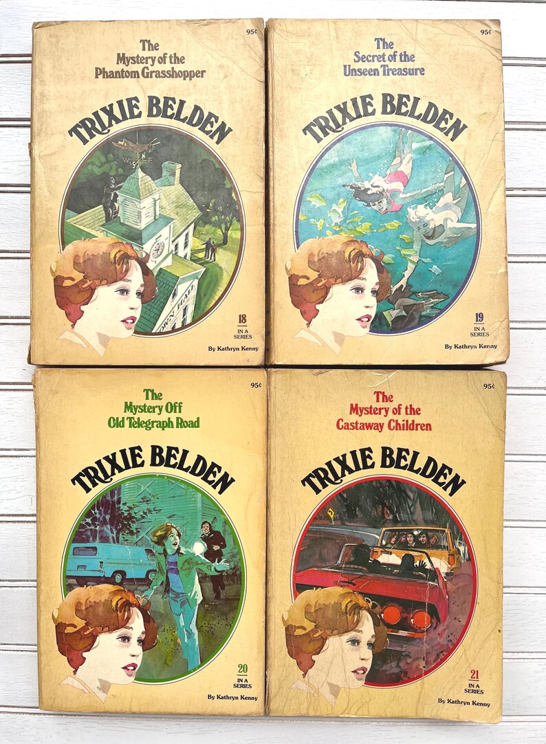 Trixie Belden Mystery Books, Paperback #18 Thru #35, Choice - Etsy
