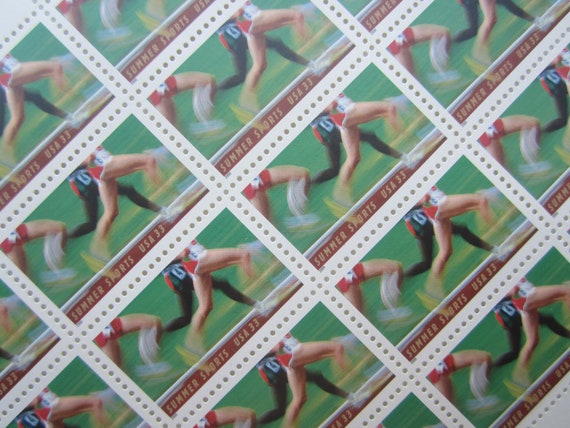 Art & Collectibles 1 USPS mint postage stamp Summer Sports 2000 RUNNING ...