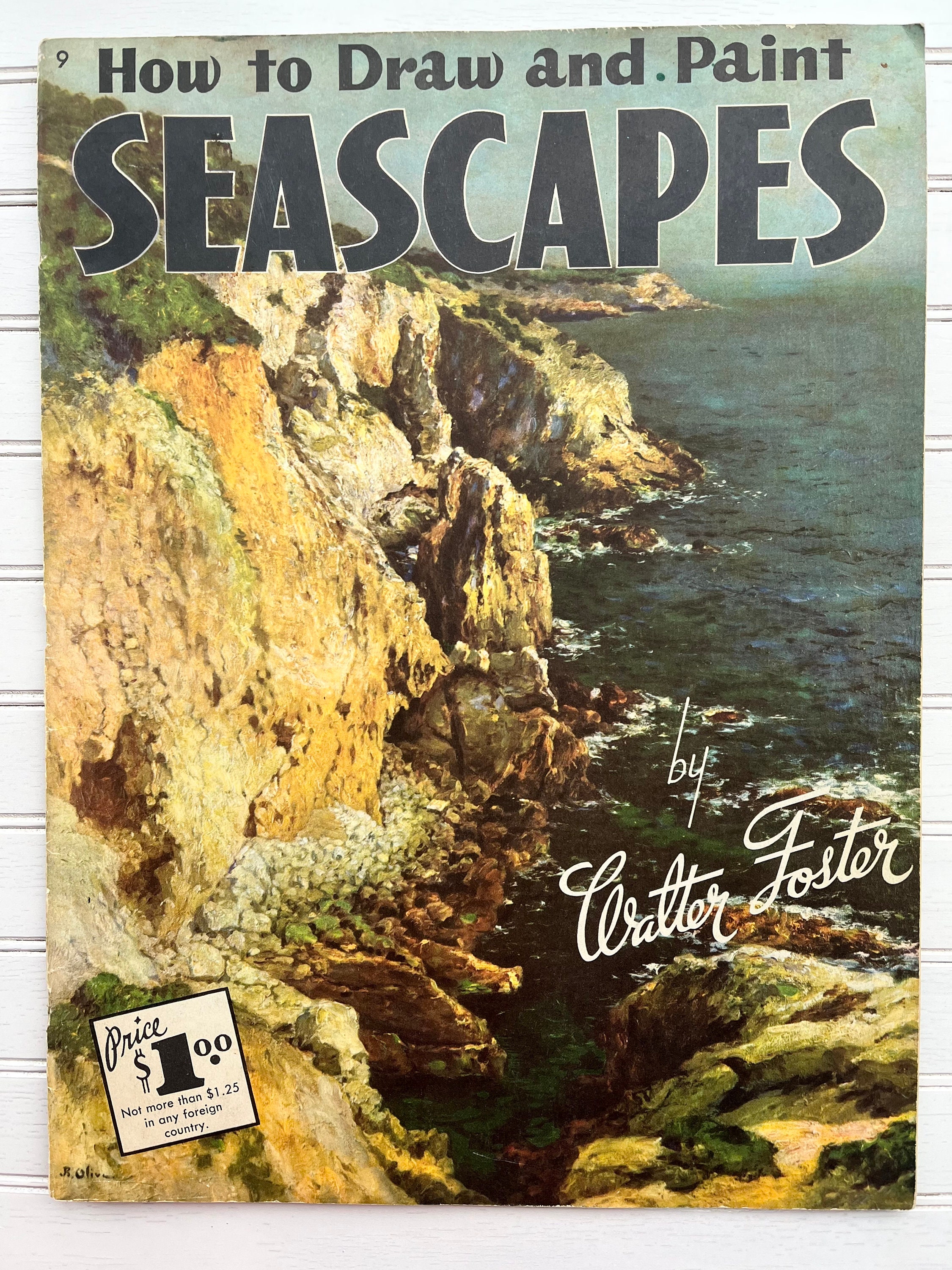 Walter Foster Paint and Draw Books, Art Books, Choice, Landscapes, Dogs ...