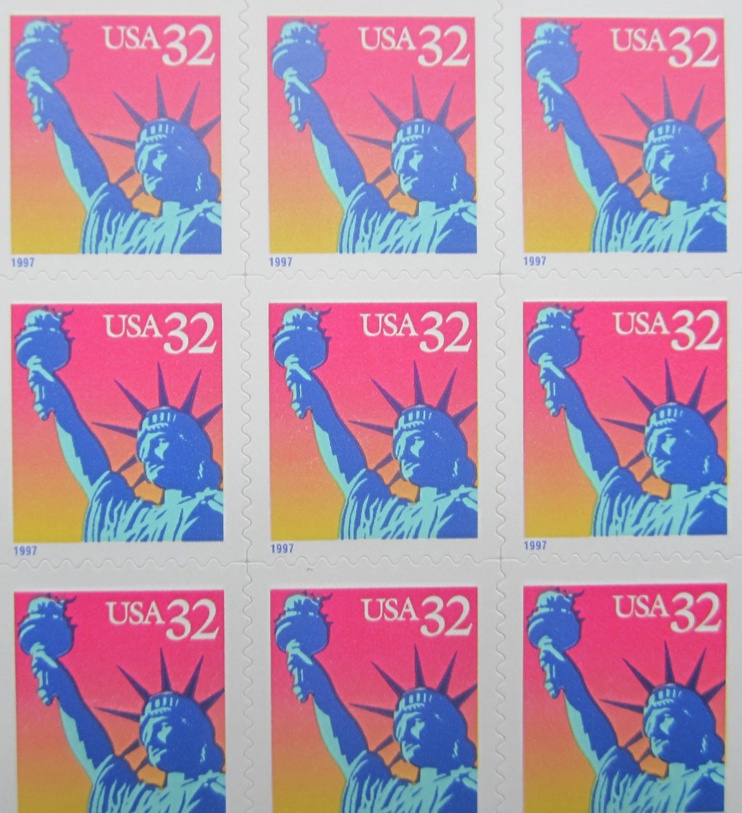 Statue of Liberty MNH Stamp Booklet Scott 3122a 20 X 32c - Etsy