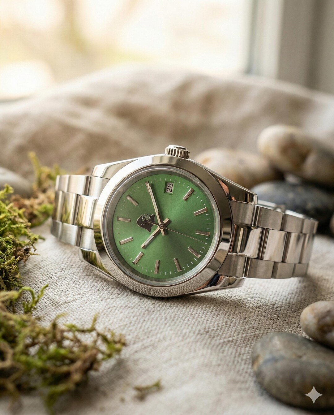 Silverback Classic Automatic Date 40mm, Green Dial - Etsy