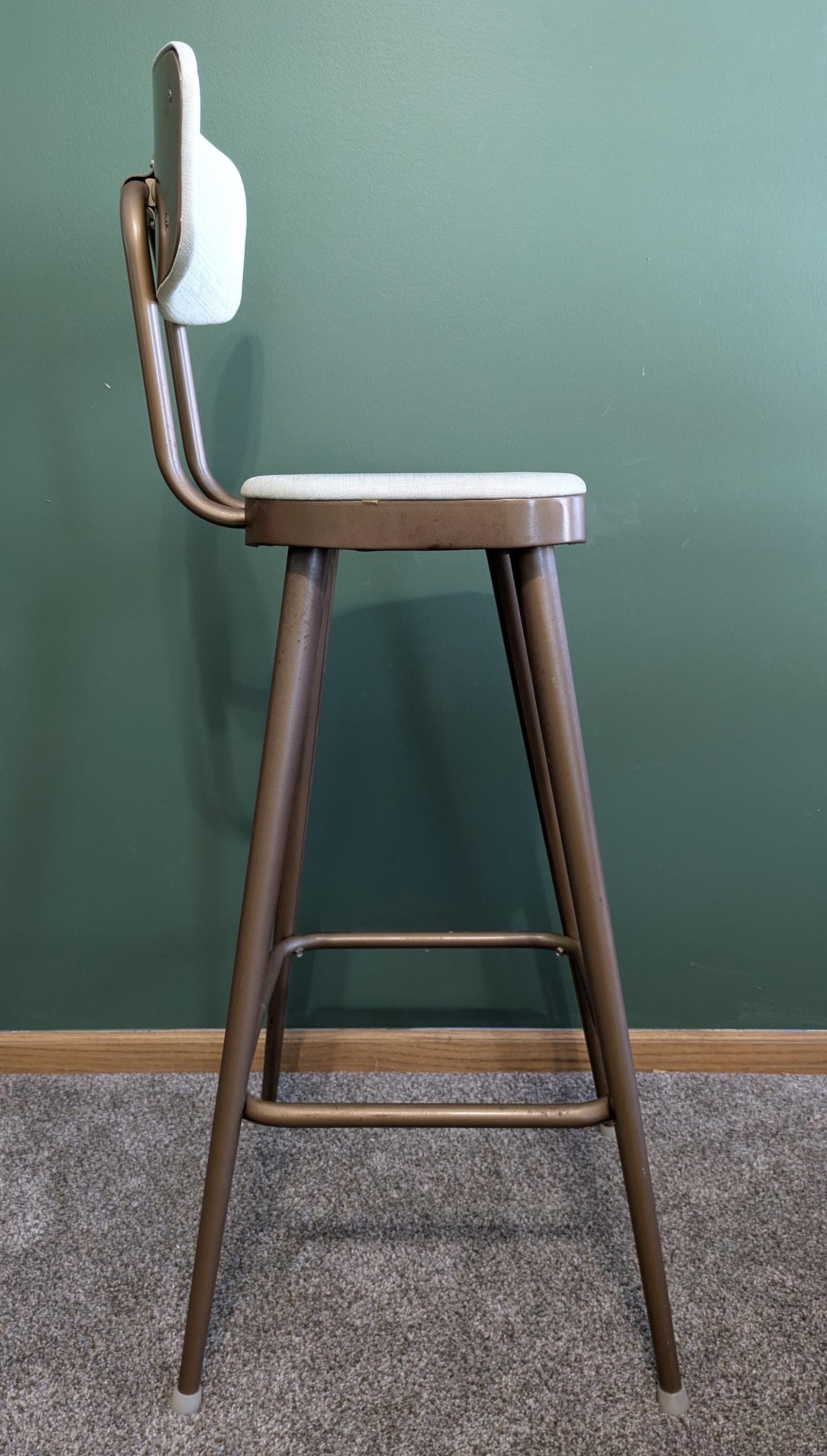 Extremely RARE Pair of Samsonite Shwayder Bros. MCM 50s60s Bar Stools ...