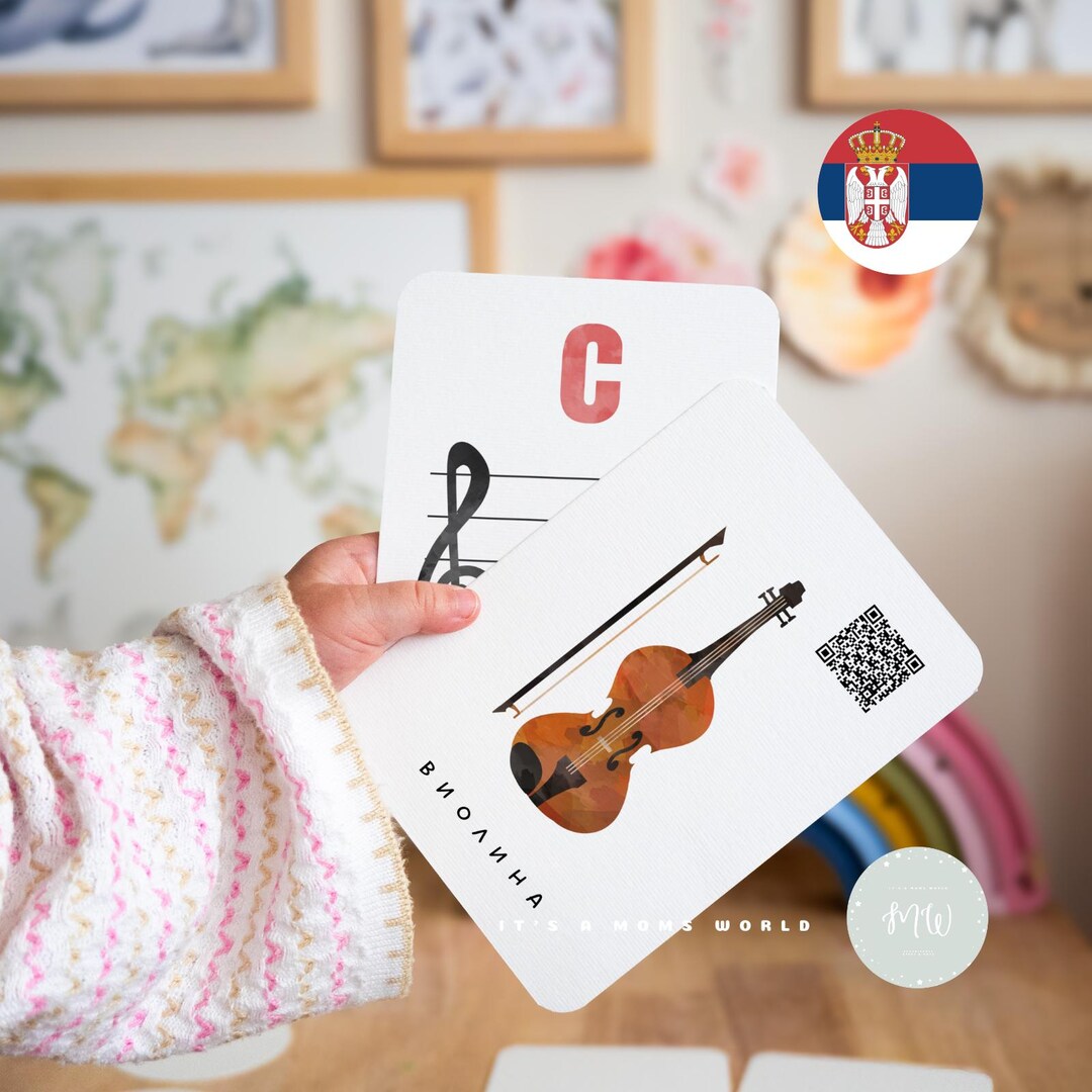Muzičke Kartice Za Decu | Instrumenti I Kompozitori | Digitalni ...