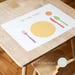 Printable Montessori Placemat | Educational Placemat | Kids Placemat ...