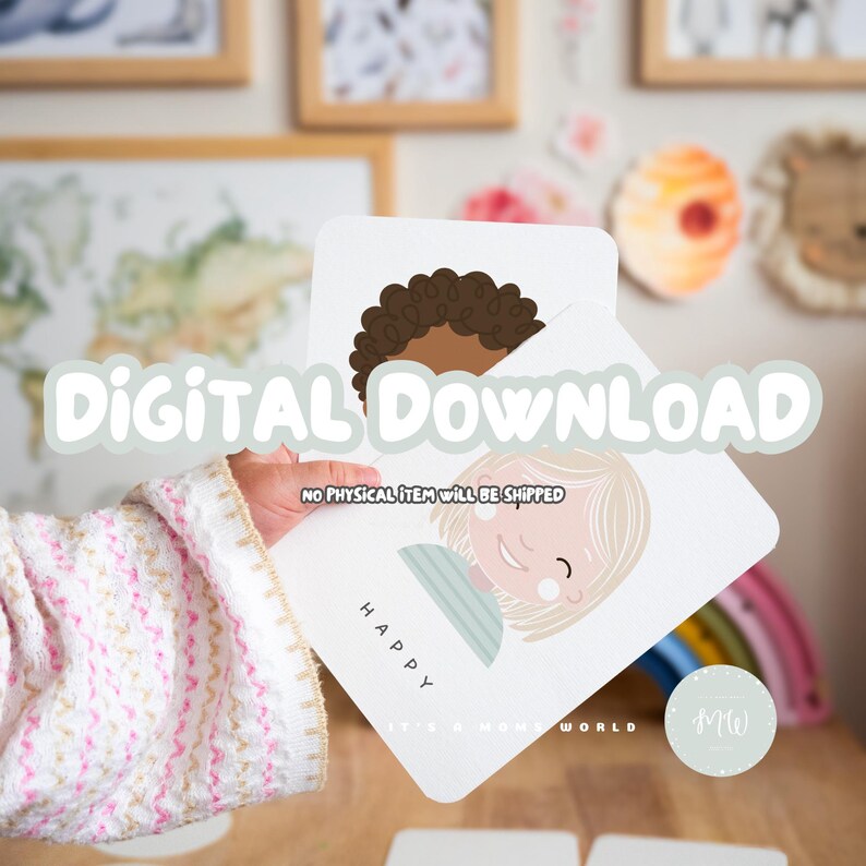 16 Printable Emotion Flashcards | Feelings & Emotions Learning Cards ...