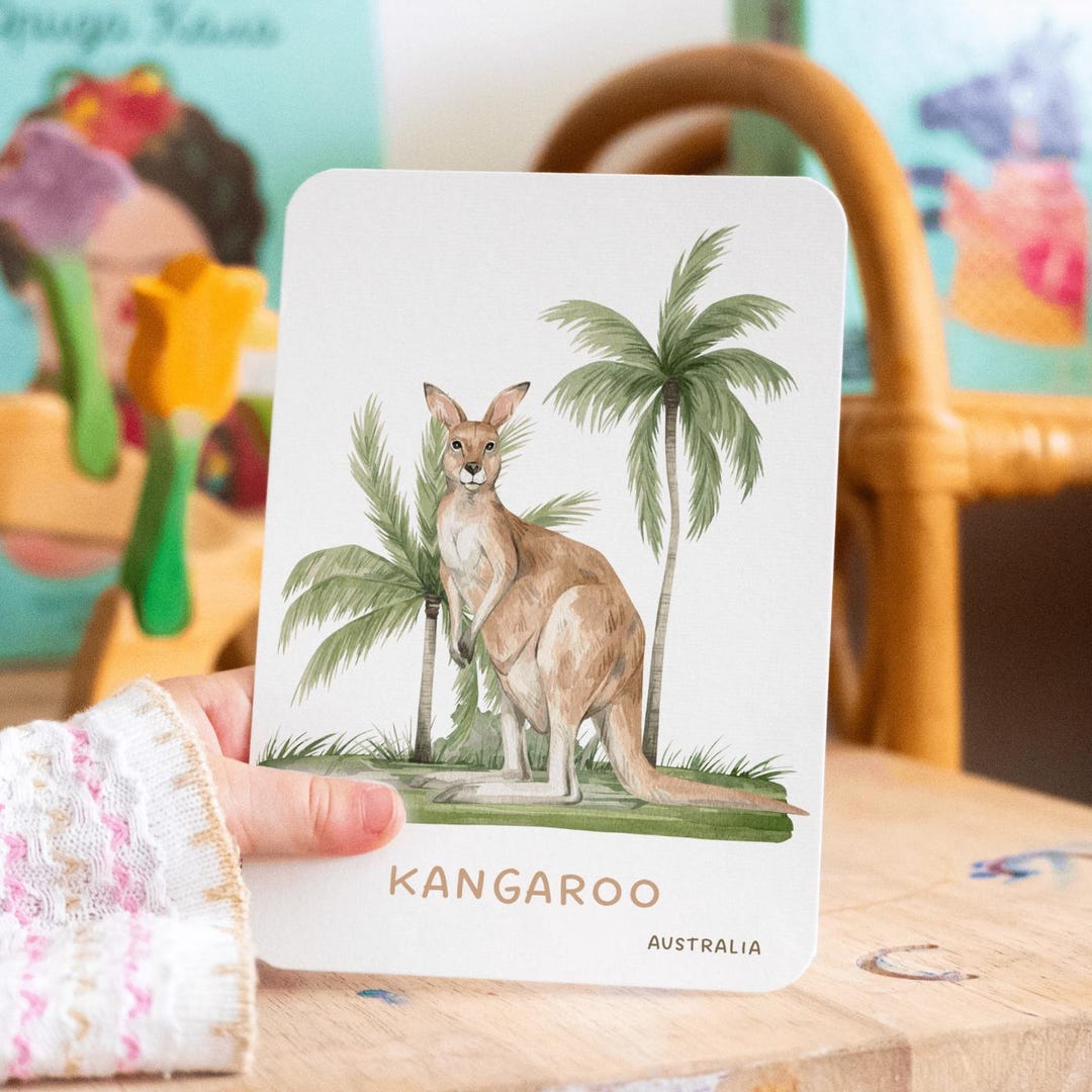 10 Printable Animal Flashcards | Australian Animal Flashcards | Kids ...