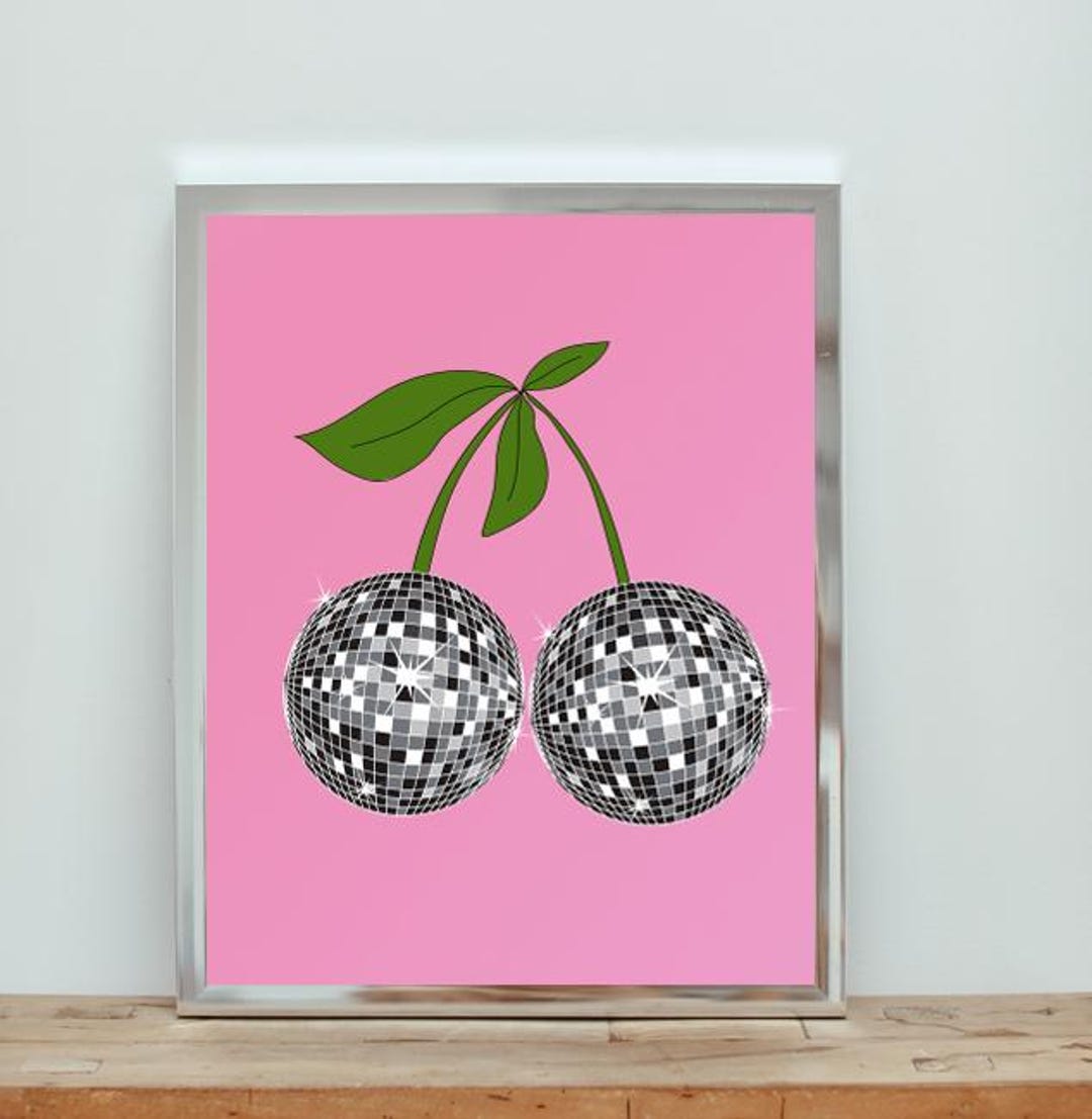 Glitter Ball Cherries A4 & A5 Digital Download Print Bundle - Etsy