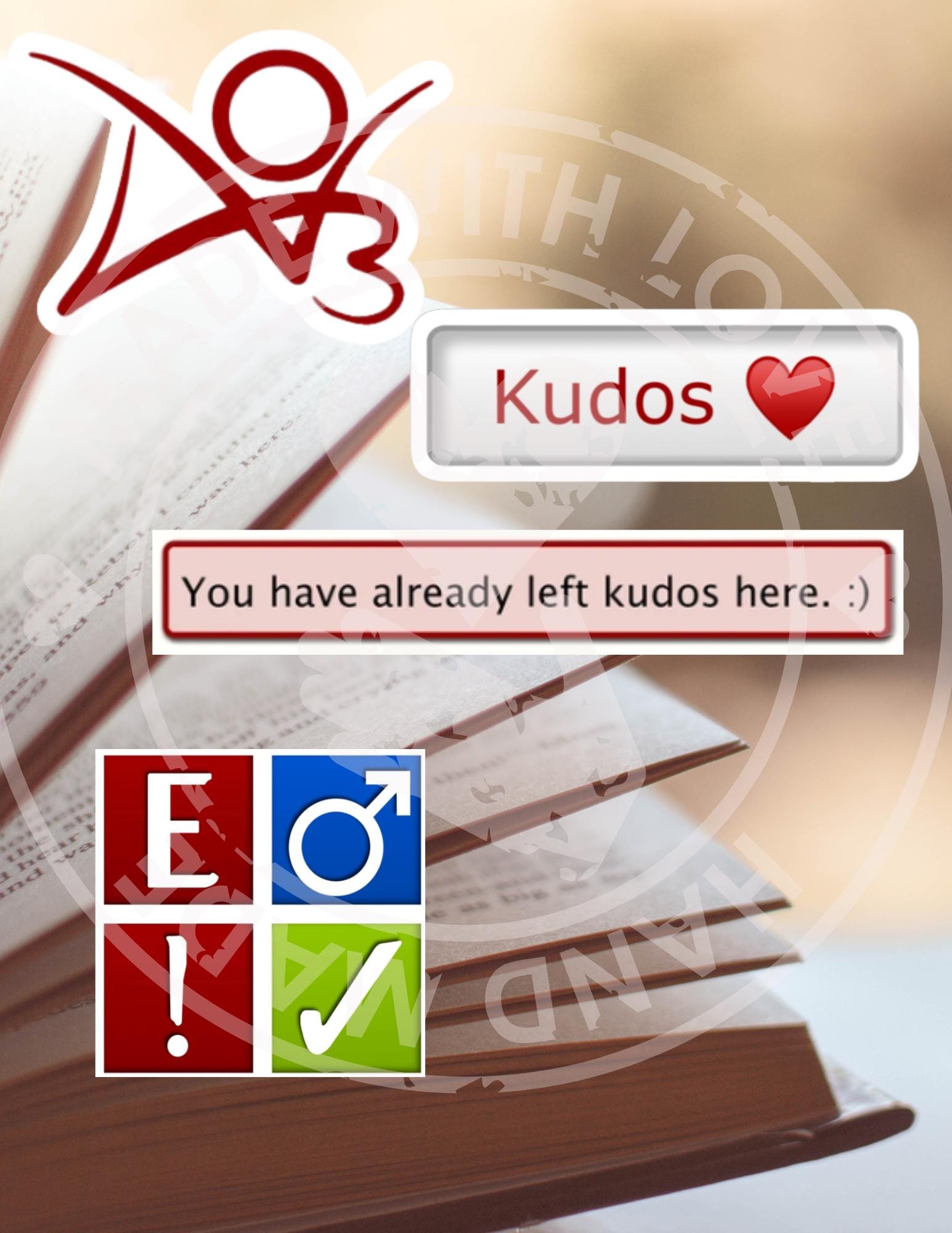 AO3 Sticker Bundle | Fanfic Reader Essentials | Kudos & Tags Vinyl ...