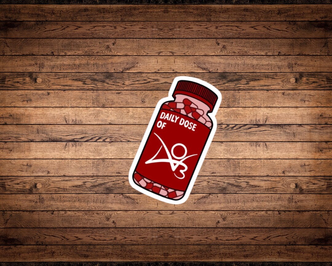 Daily Dose of AO3 Vinyl Sticker | Gift for Her | Gift for Him | Kindle ...