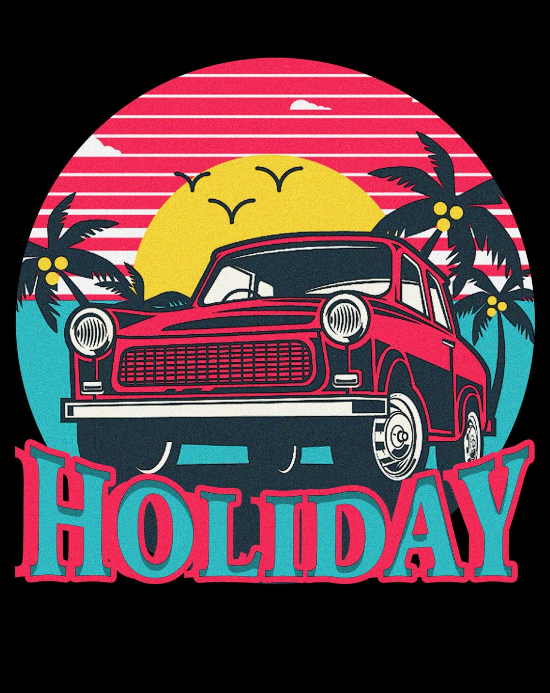 Holiday Party Svg, Cute Holiday Png, Car Clipart, Car Silhouette ...
