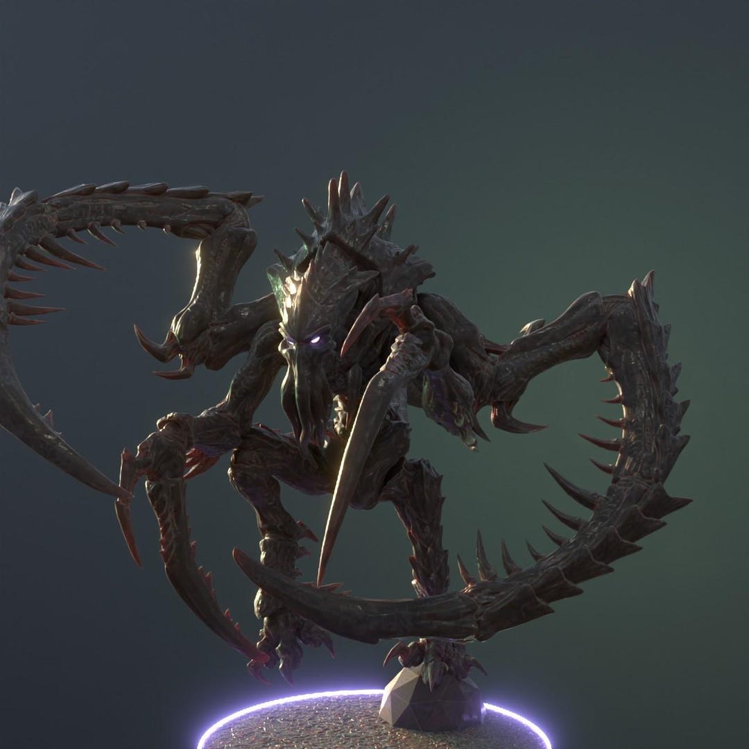 Death Dread Creeper Space Bugs - Unassembled - Monster - Scifi ...