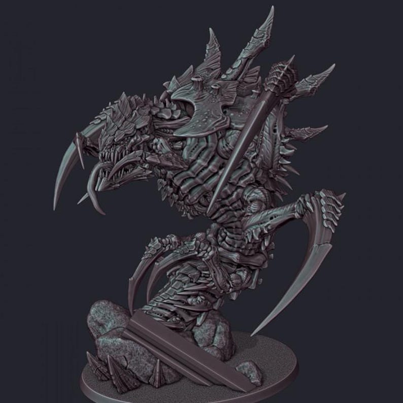 Space Bugs of Death Terrible Wyrm Space Bugs 225mm Unassembled ...