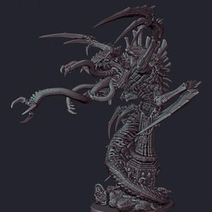 Space Bugs of Death Terrible Wyrm Space Bugs 225mm Unassembled ...