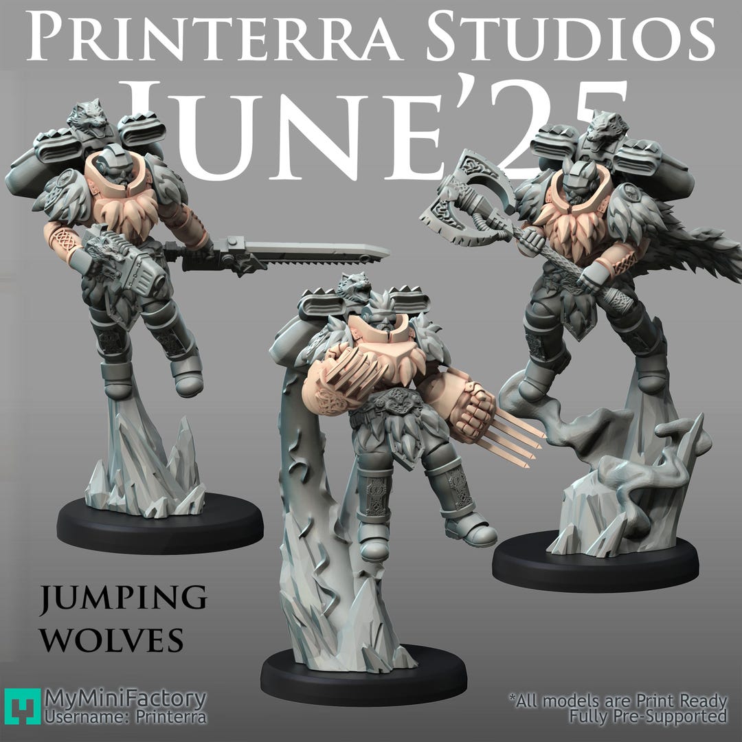 Space Wolves Claws Battle Force - Celtic - Printerra Studios - Tabletop ...