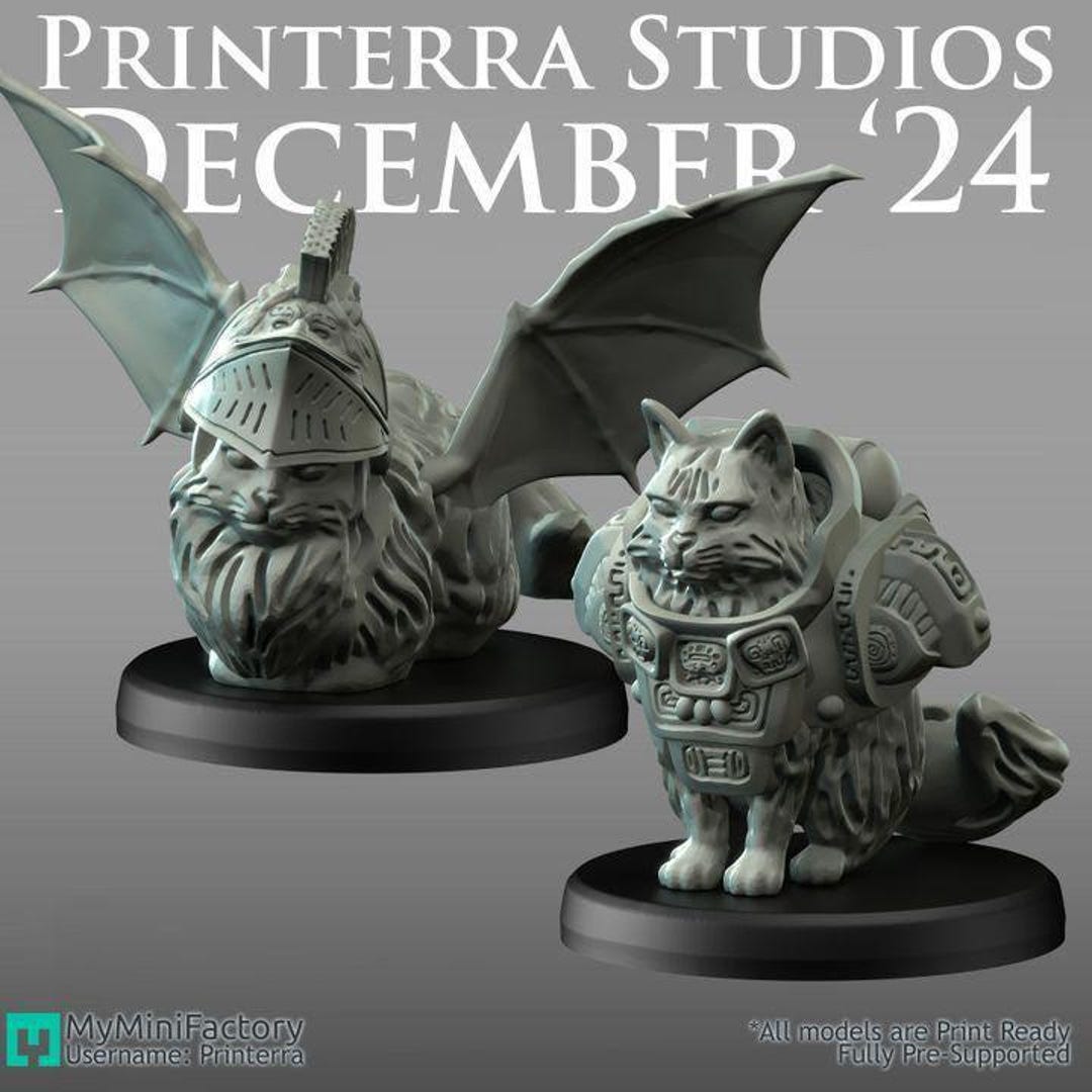 Space Marine Miniature Cat - Romanus Haagen and Maya Dazs | Fantasy ...
