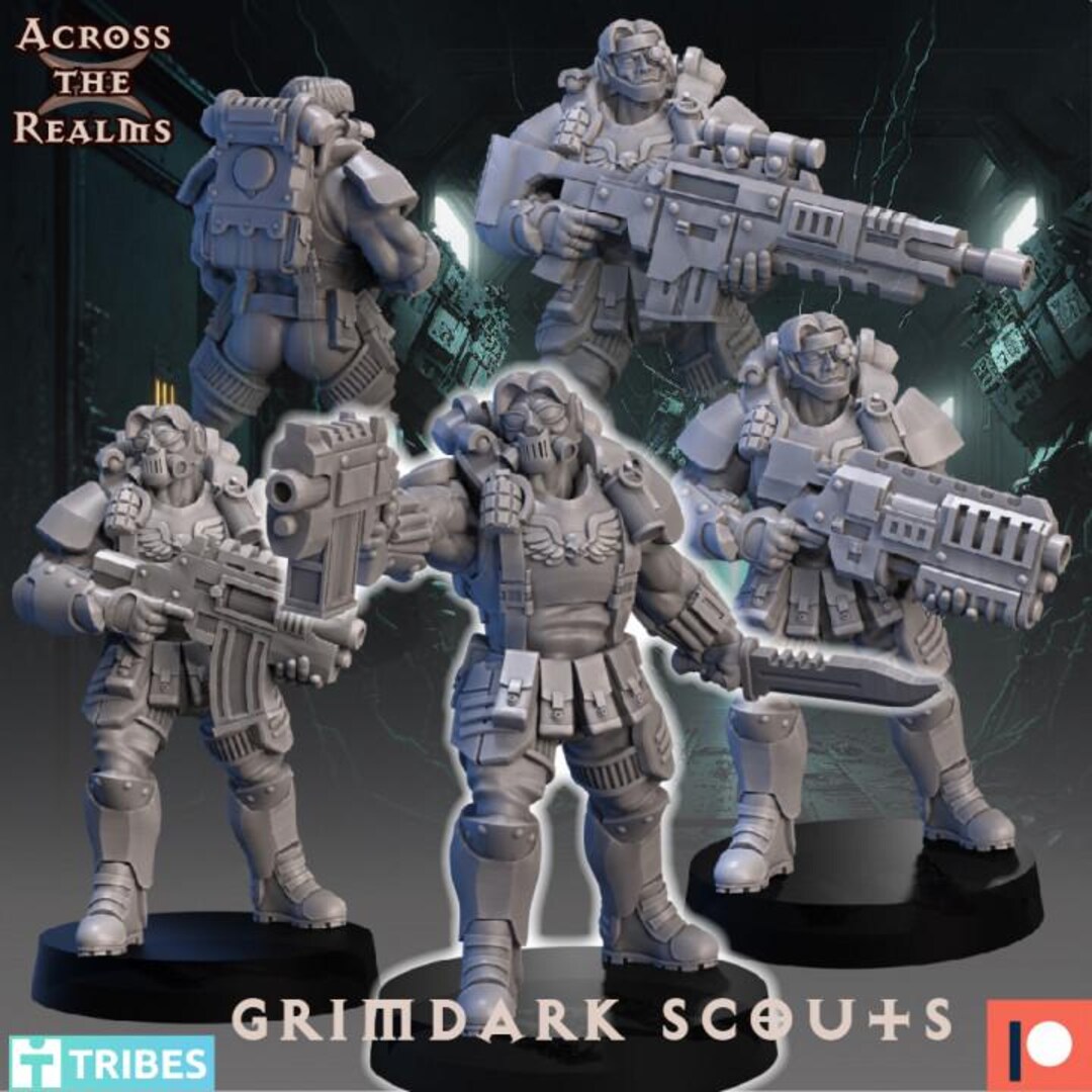 Space Marine Scouts - Across the Realms - Tabletop Wargaming for ...
