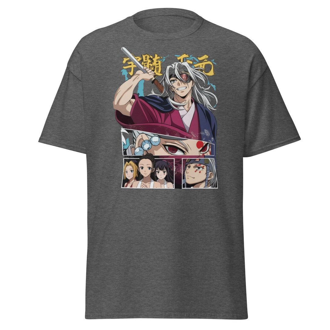 Demon Slayer Shirt Sound Hashira Tengen Uzui, Kimetsu No Yaiba Anime ...