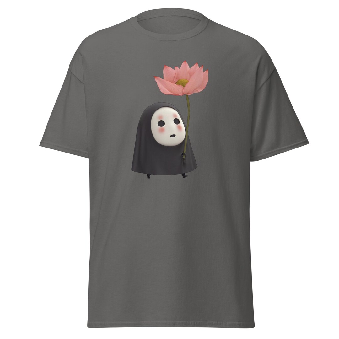 No Face Chibi T-shirt, Spirited Away T-shirt,ghibli Shirt, Hayao ...
