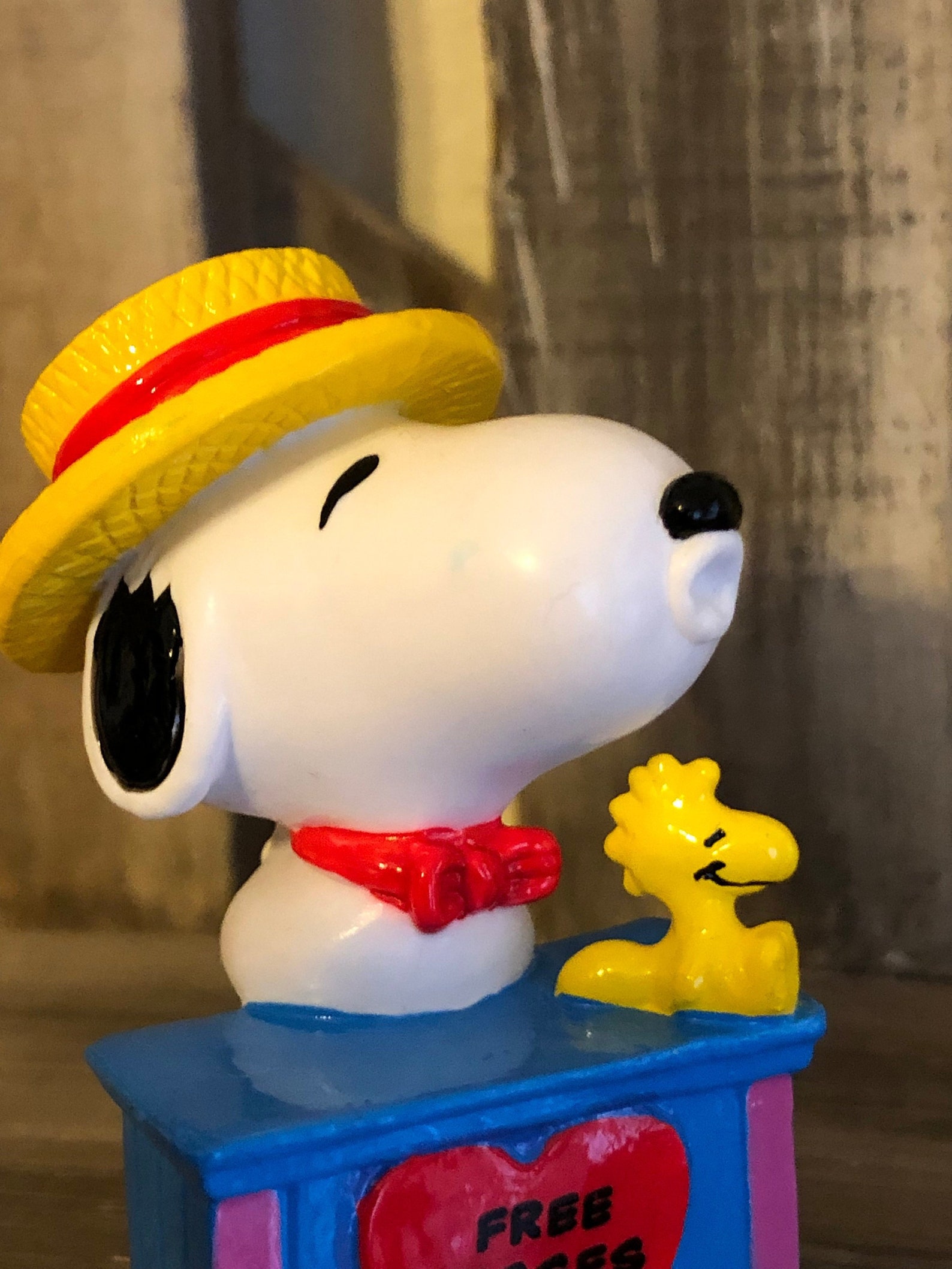 Vintage Snoopy at the Kissing Booth Peanuts Valentine's | Etsy