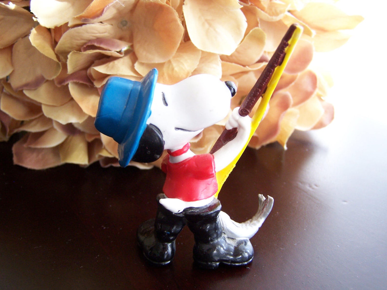 Vintage Peanuts Snoopy Fisherman Figurine PVC Snoopy Catches - Etsy