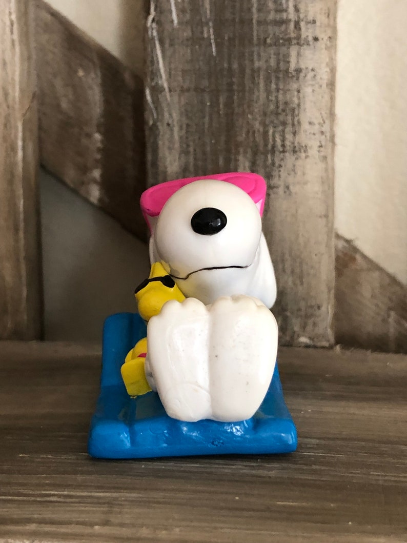 Vintage Peanuts Snoopy & Woodstock Figure Floating on Air - Etsy